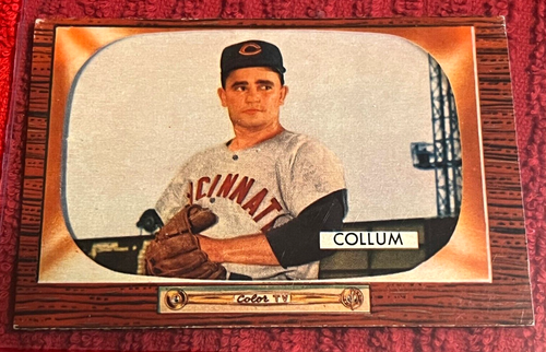 1955 Bowman #189 Jack Collum Cincinnati Reds EX | eBay