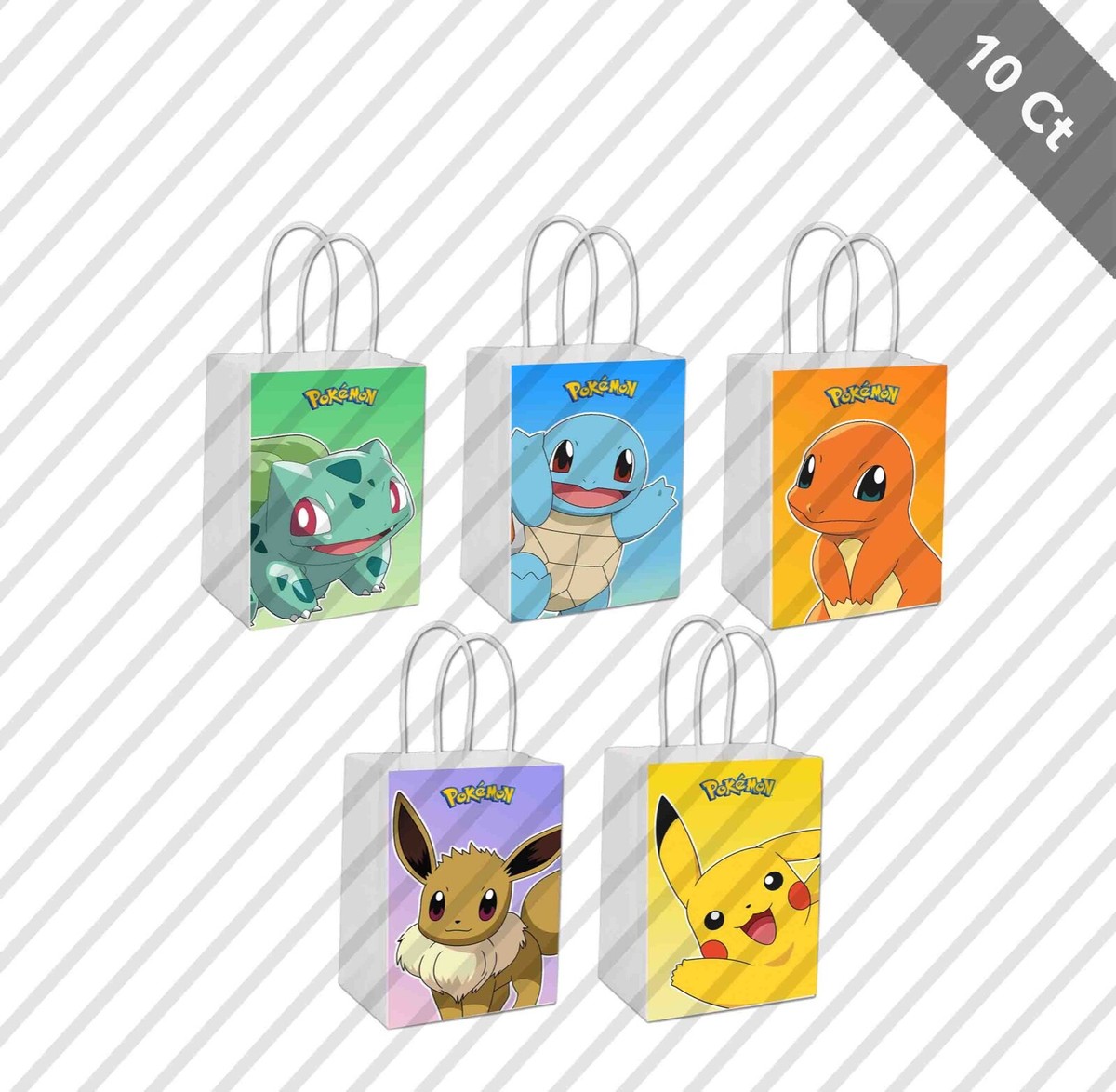 Pokemon Party Bags Printables Pikachu Birthday Chips Bag Label | Boy