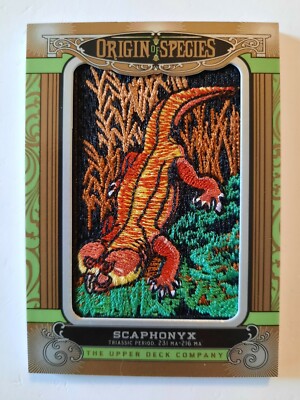 2014 Upper Deck Goodwin Champions Origin Of Species Patch #OS-38 ...