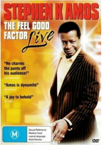Stephen K Amos: The Feel Good Factor - very good condition dvd region 4 ...