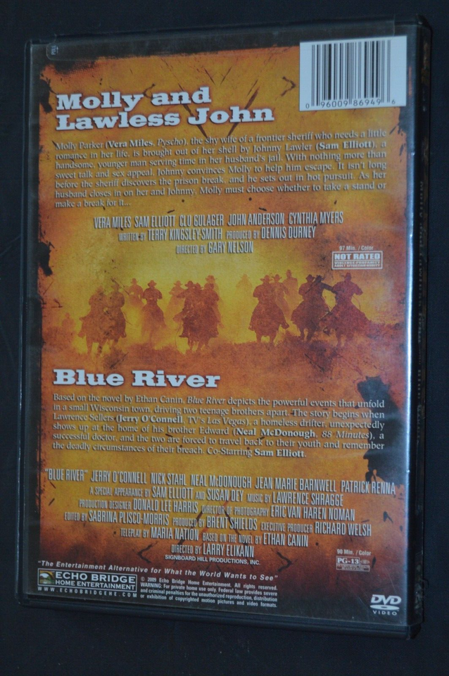 Sam Elliott Double Feature: Blue River / Molly And Lawless John (DVD ...