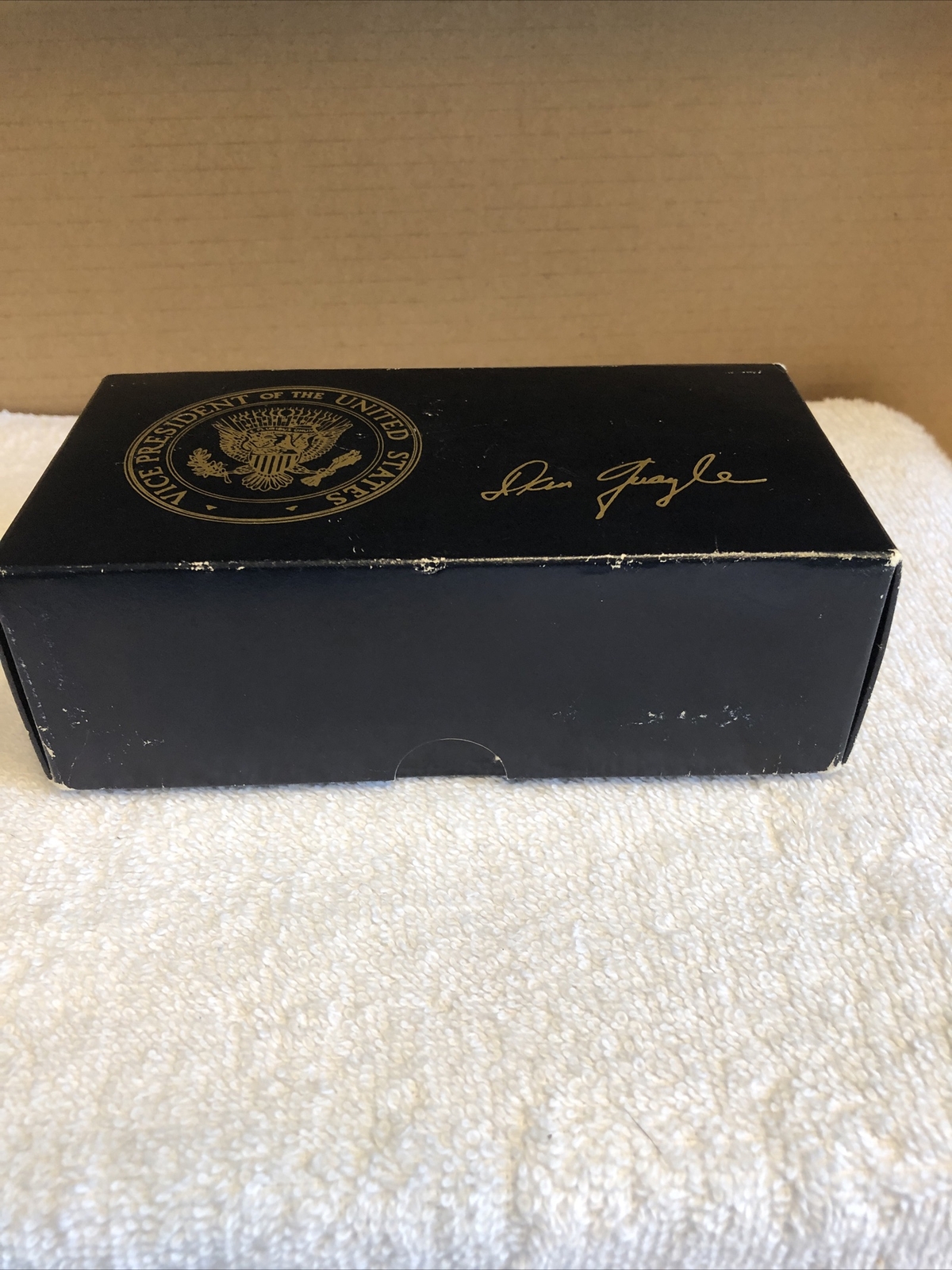 3 Single ball box/pack of Official Dan Quayle vice presidential golf ...