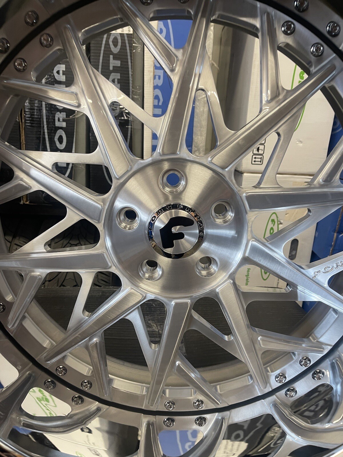 22x9-10 FORGIATO BLOCCO OLD SCHOOL CAPRICE CUTLASS IMPALA WHEEL TIRE ...