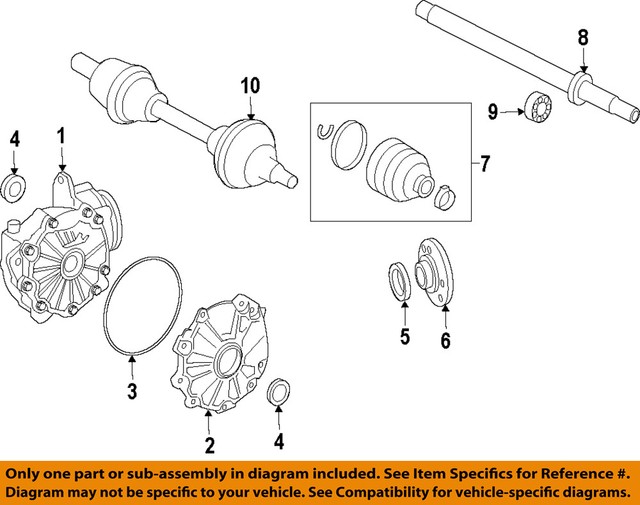 Mercedes-Benz 0139971946 Genuine OEM Axle Seals for sale online | eBay