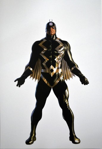 BLACK BOLT Poster Alex Ross Art Marvel Inhumans | eBay