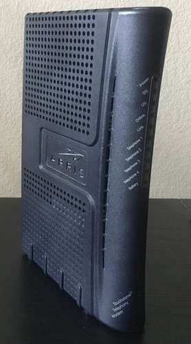 ARRIS TM604G Ethernet Internet Telephone 4 Port VOIP Modem | eBay