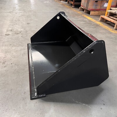 AGT 45 inch Toothless Bucket for Mini Skid Steer Loader Bucket Without ...