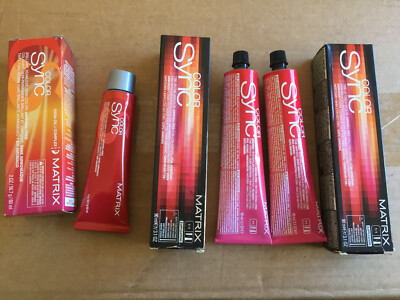 Matrix Color Sync Demi-Permanent Hair Colour 60ml / 90mL, Ammonia Free ...