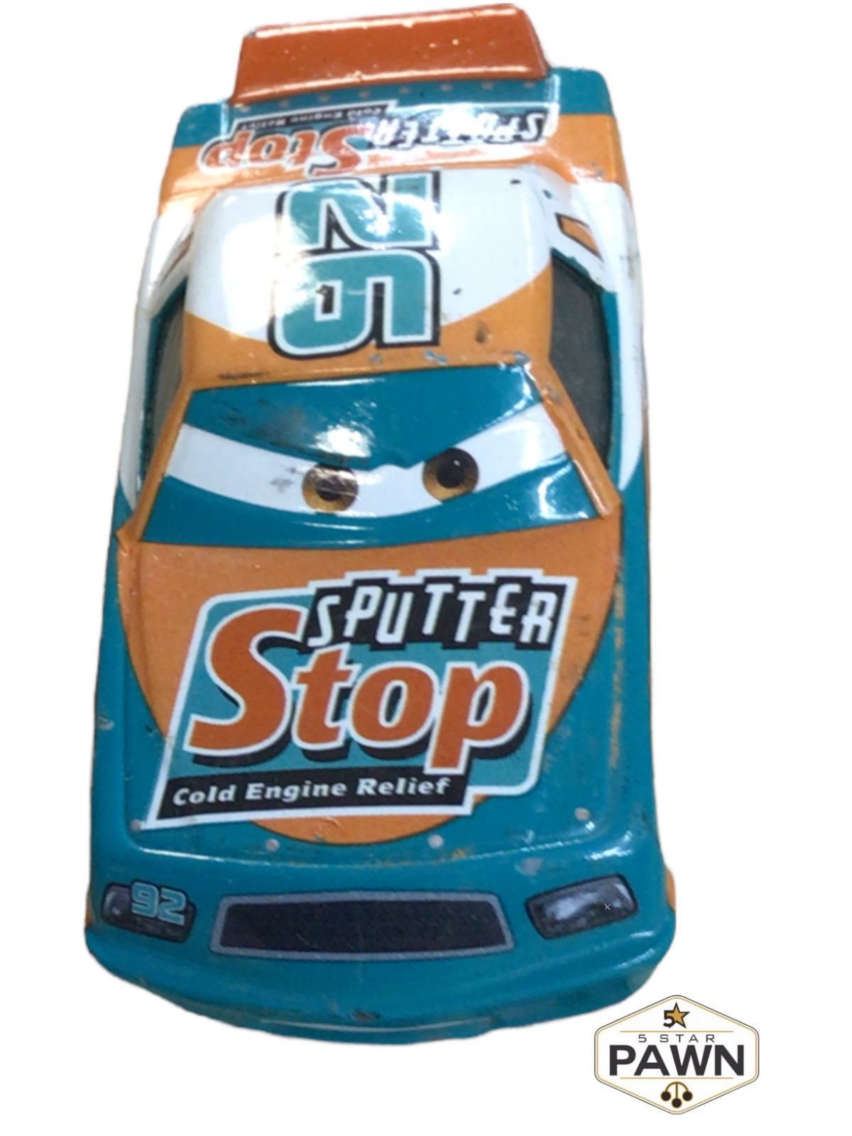 Disney Pixar Car Metal Series 2021 MURRAY CLUTCHBURN #92 Sputter Stop NEW