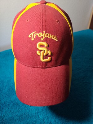 USC Trojans Hat Baseball Cap Red NCAA University Retro | eBay