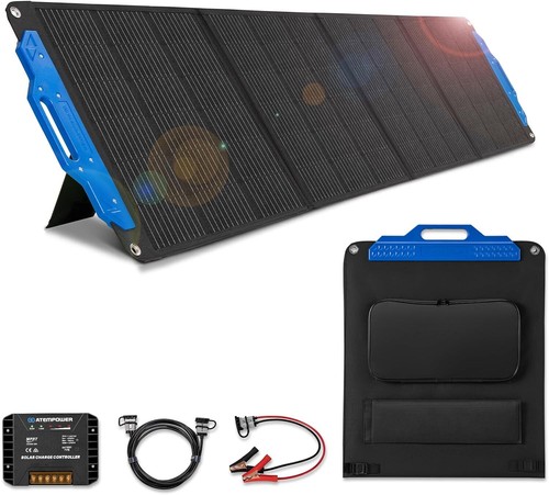 300W Solar Panels 18V Foldable Monocrystalline Solar Panel Kit Rv ...