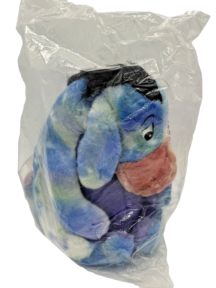 Disney Store Ice Cream Eeyore Plush Blue Purple Tie Dye Stuffed Animal ...