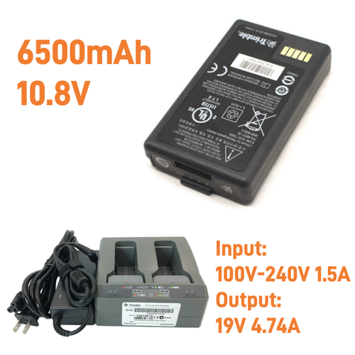 6500mAh 79400 Rechargeable Li-ion Battery With Charger For Trimble ...