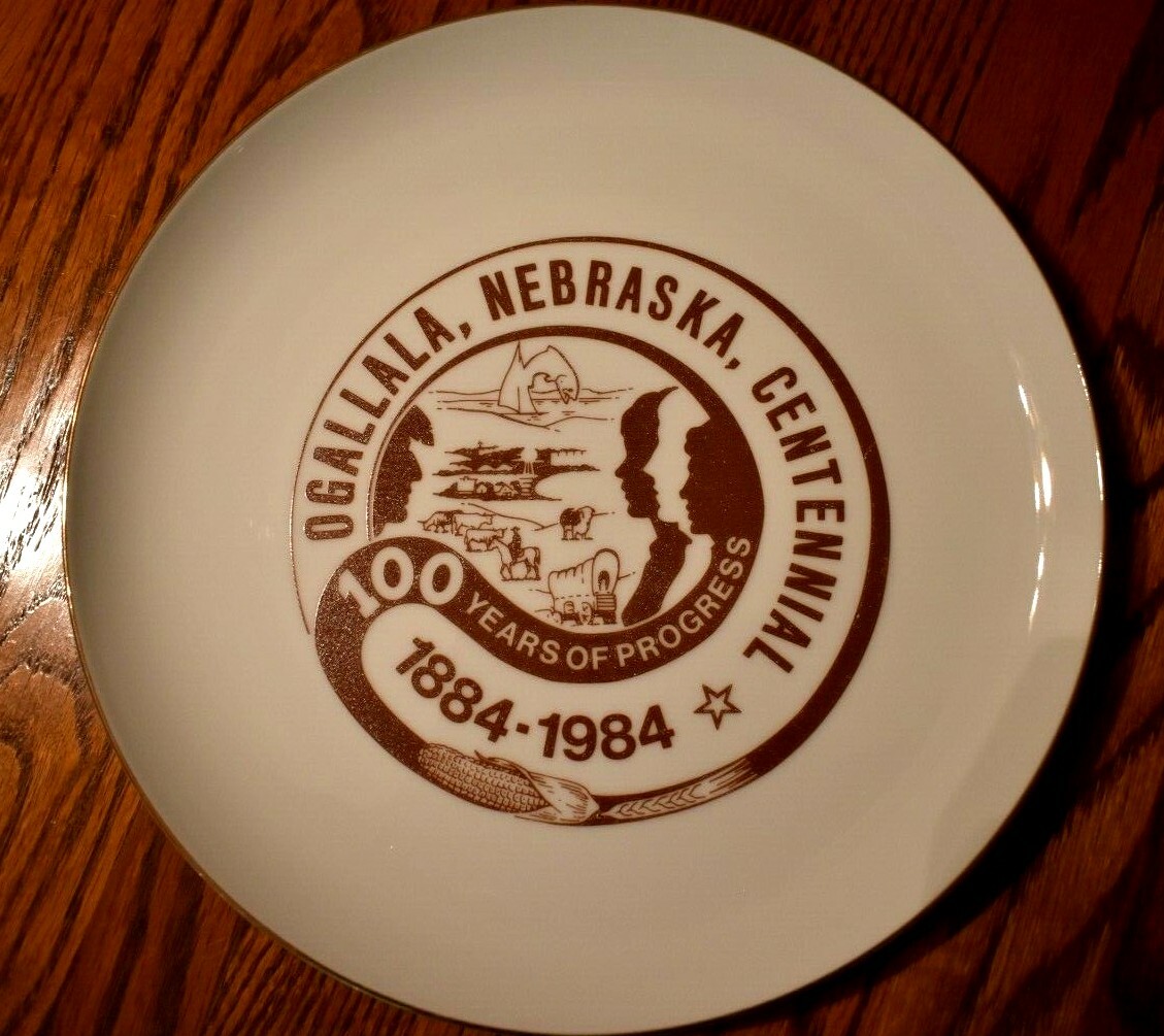 Nebraska Centennial 1884-1984 Cowboy Capital Collectors Plate Only 500 ...