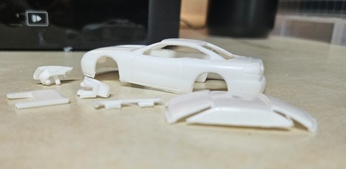 Custom resin Dodge Avenger pro stock drag racing HO scale body | eBay