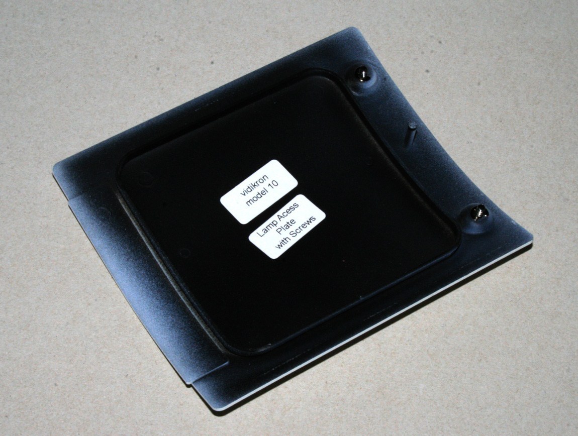 Vidikron Model 10 DLP Projector Lamp Access Plate with Screws - Good ...