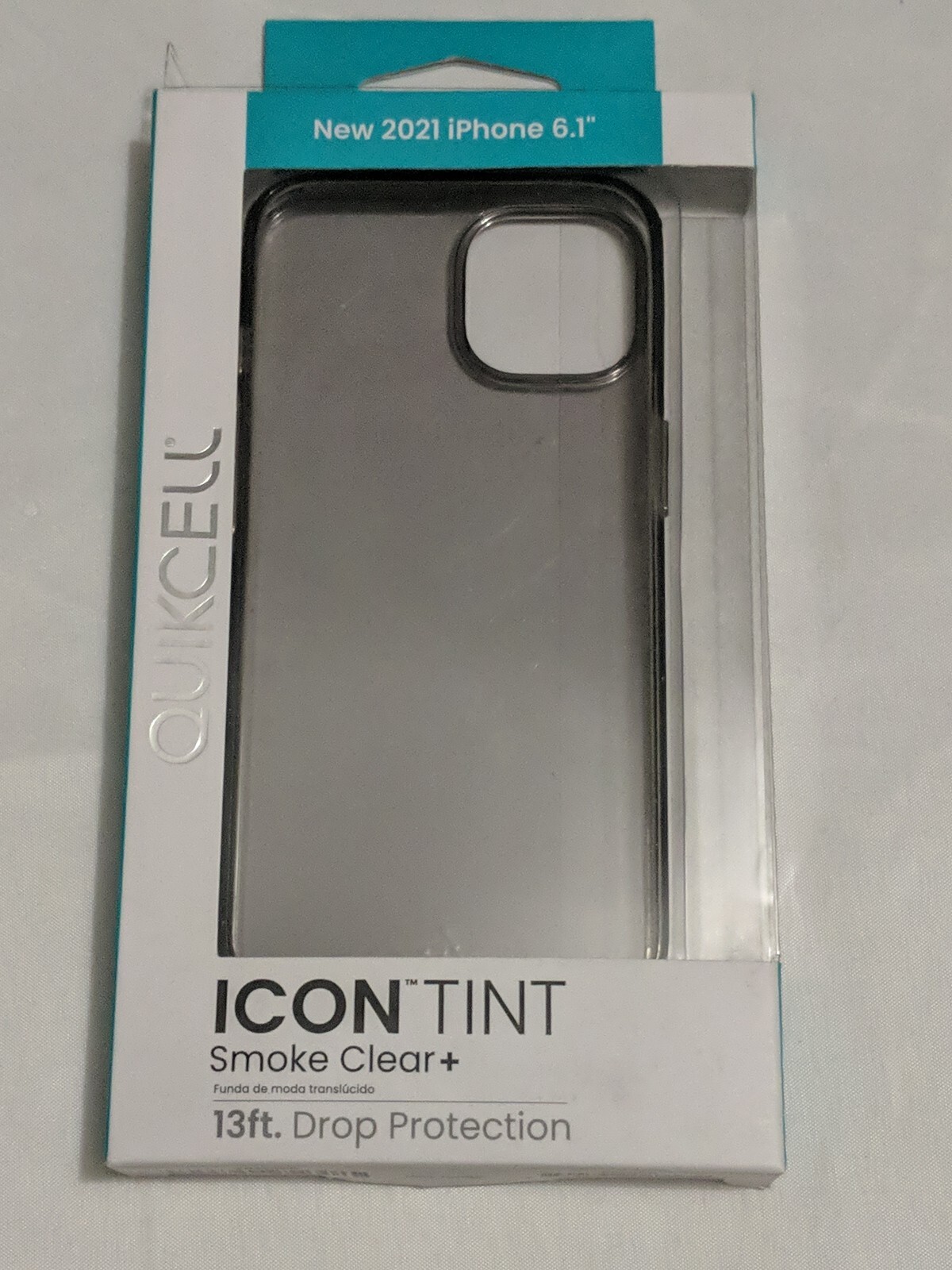 iPhone 6.1" (2021) Smoke Clear Phone Case Quikcell Icon Tint | eBay