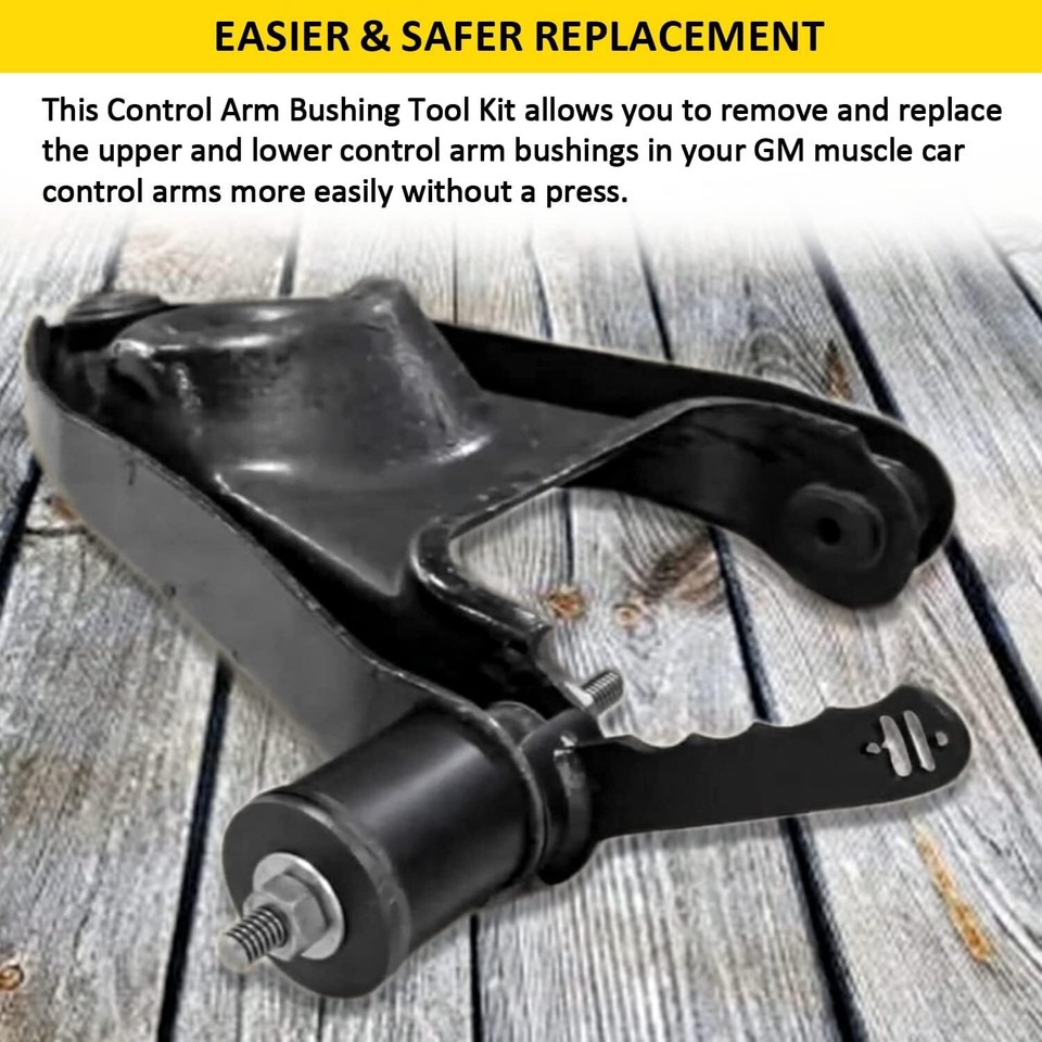 For GM Upper Lower Control Arm Bushing Removal and Installation Tool ...