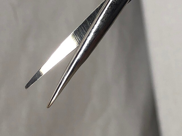 Integra Jarit 100-302 Jamison-metzenbaum Scissors Narrow Tip Curves 7 ...