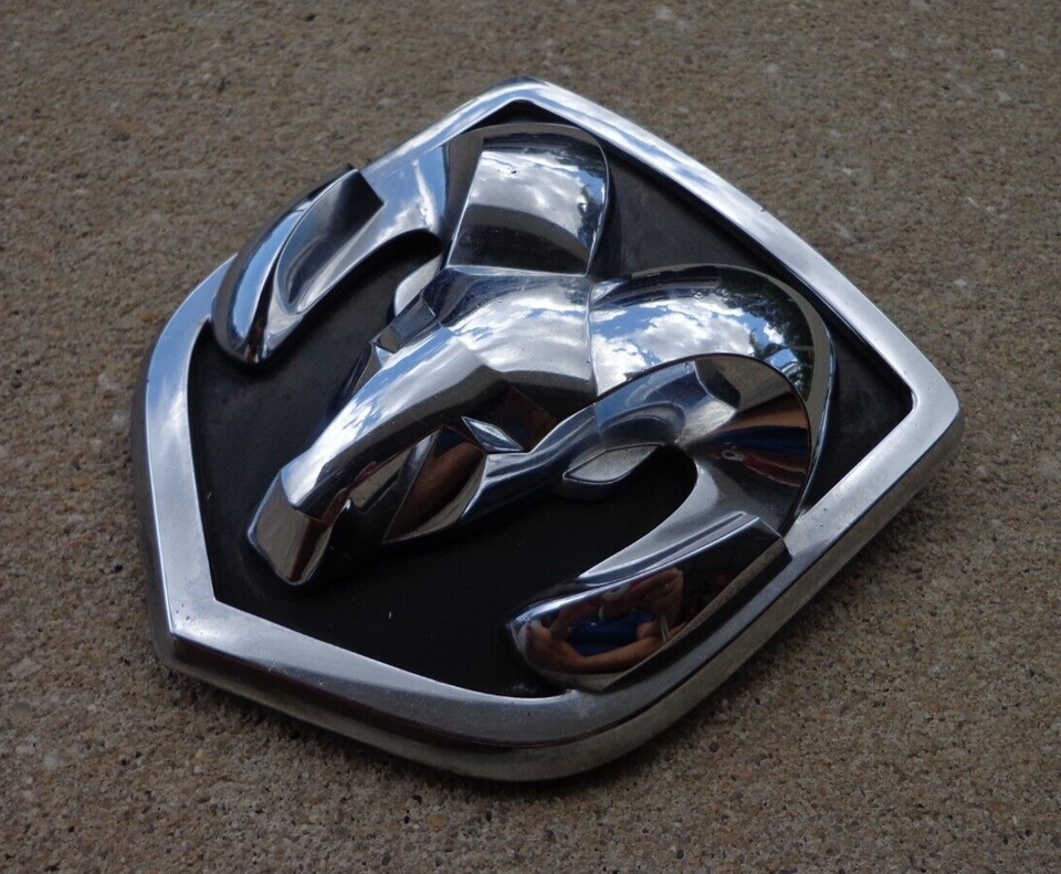 Dodge Ram grill emblem badge decal logo Ram Truck OEM Genuine Original ...