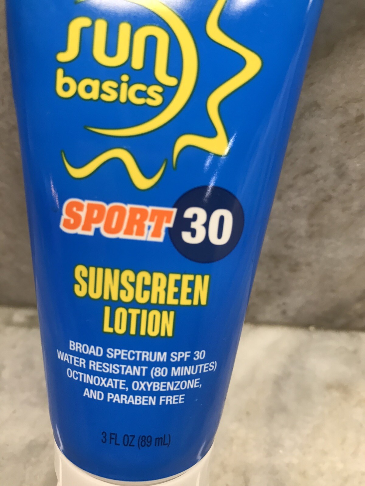 ShipN24Hours. New- Sun Basics Sport SPF 30 Sunscreen Lotion | eBay