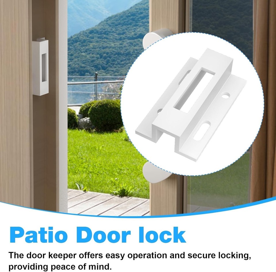 Patio Sliding Door Keeper／Hook Style Latch／E 2124 Latch Lock ...