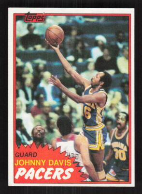 1981 Topps #16 Johnny Davis Indiana Pacers | eBay