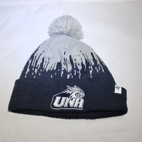 47 Brand UNH New Hampshire Wildcats NCAA Team Logo Knit Pom Beanie ...