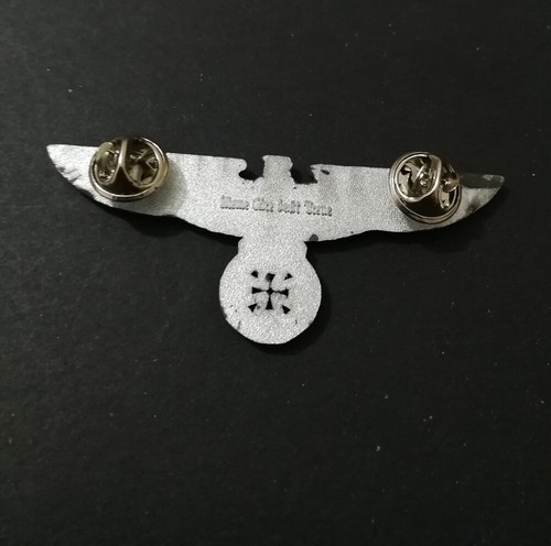 German Luftwaffe Eagle Badge Right Eagle Badge Iron cross eagle Hat Pins w Box | eBay UK