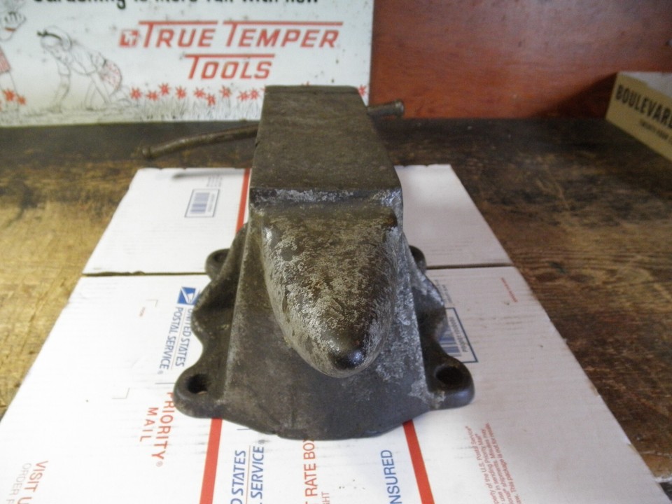 Antique Vintage Blacksmith Anvil Vise Combo Estate Find!! old | eBay