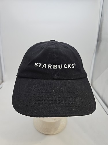 Starbucks Employee Hat Black White Coffee Cap Uniform Cotton Adult One Size | eBay