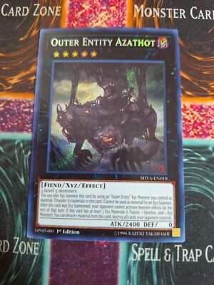 Yu-Gi-Oh! Outer Entity Azathot SHVA-EN018 Secret Rare 1st Edition Near ...