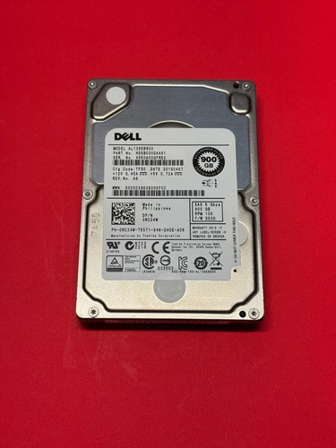 Dell/Toshiba 900GB 10K 2.5" 6Gb/s SAS AL13SEB900 DPN 0RC34W | eBay