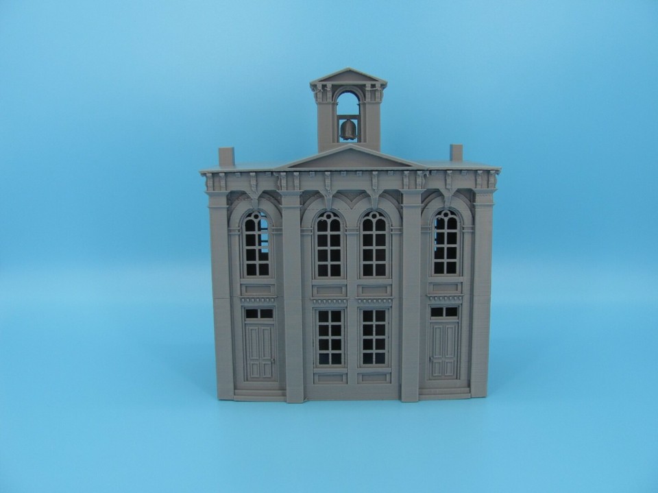 Train Station - Lincoln Gettysburg - HO Scale 1:87 - City Hall - Bell ...
