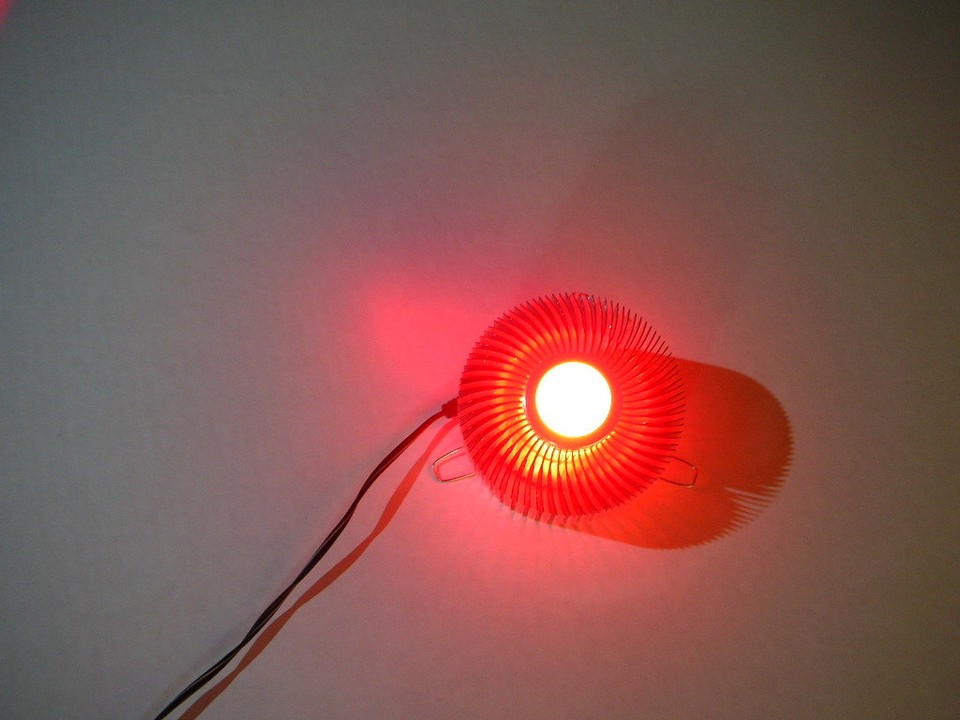 ConTech Leviton LED Wall Ceiling Sconce Lights Lamps SWS7101 Red White ...