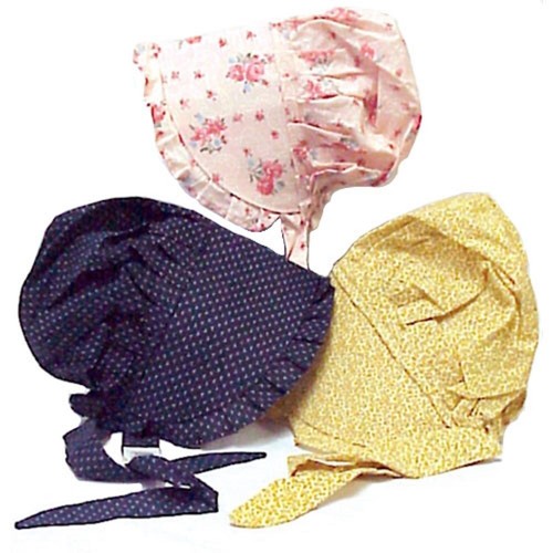 Bonnet Large Made from 100% Cotton 'Colors May Vary' 793473025365| eBay