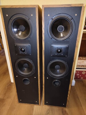 C DETAILS! VINTAGE RARE POLK AUDIO REAL TIME ARRAY SERIES RTA 8TL TOWER ...