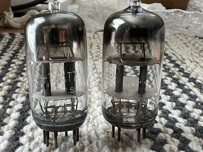GE JG-12AT7 Tubes Matched Pair Strong | eBay