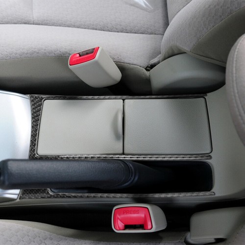 Carbon Fiber Water Cup Holder Frame Cover Trim For Toyota Corolla 2006 ...