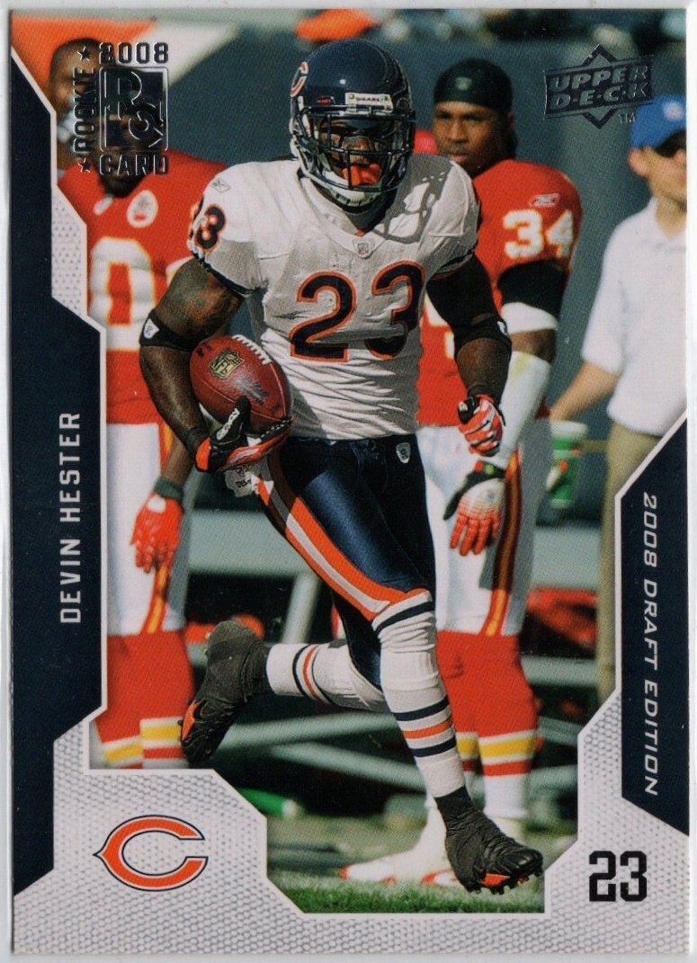 2008 Upper Deck Draft Edition Devin Hester Card #118 | eBay