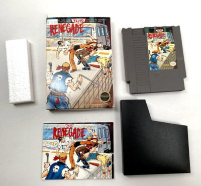 Renegade List#2 Nintendo Entertainment System 1987 NES Video Game ...