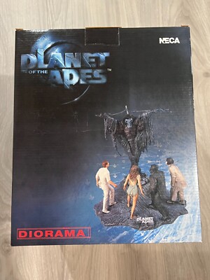 Planet of the Apes Diorama Figure Statue NECA 2001 MIB Leo Daena Ari ...
