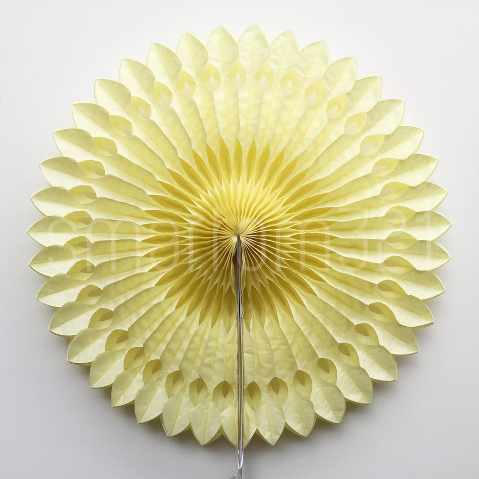 Tissue Paper Flower Hanging Fan Wedding Birthday Garland Party Decor ...