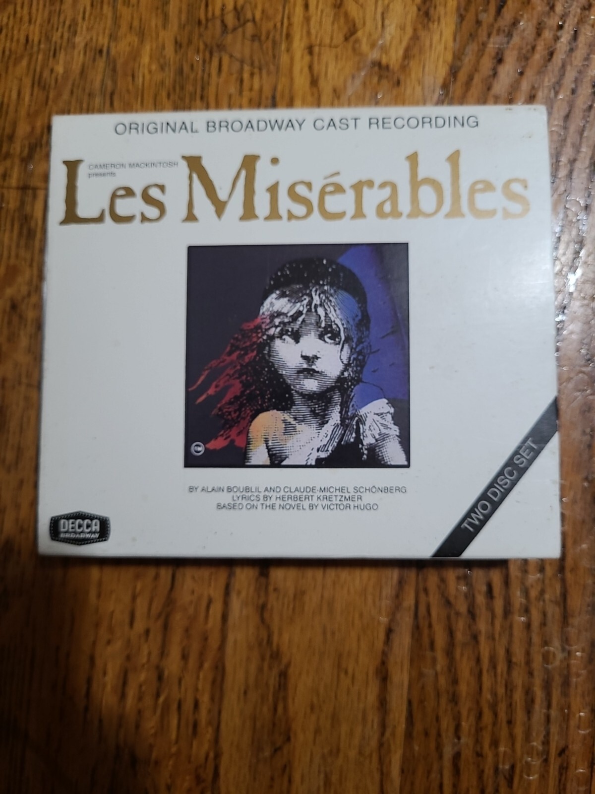 Les Miserables Original Broadway Cast Recording Decca Broadway 2x CD | eBay