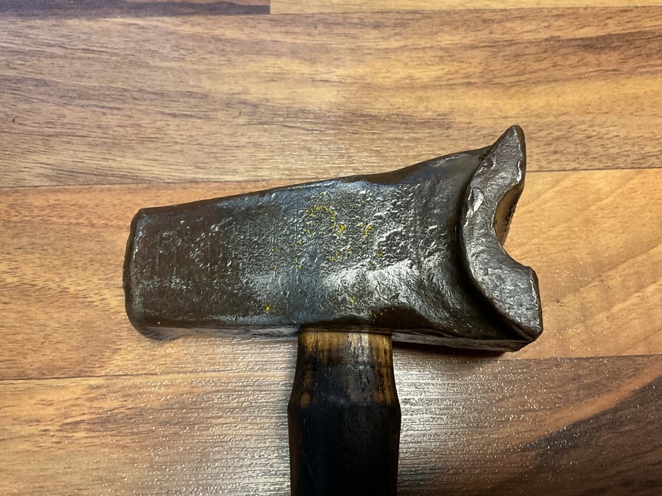 HELLER BROS. Blacksmith/Anvil/Forge 7/8” Top Swage Forming Hammer | eBay