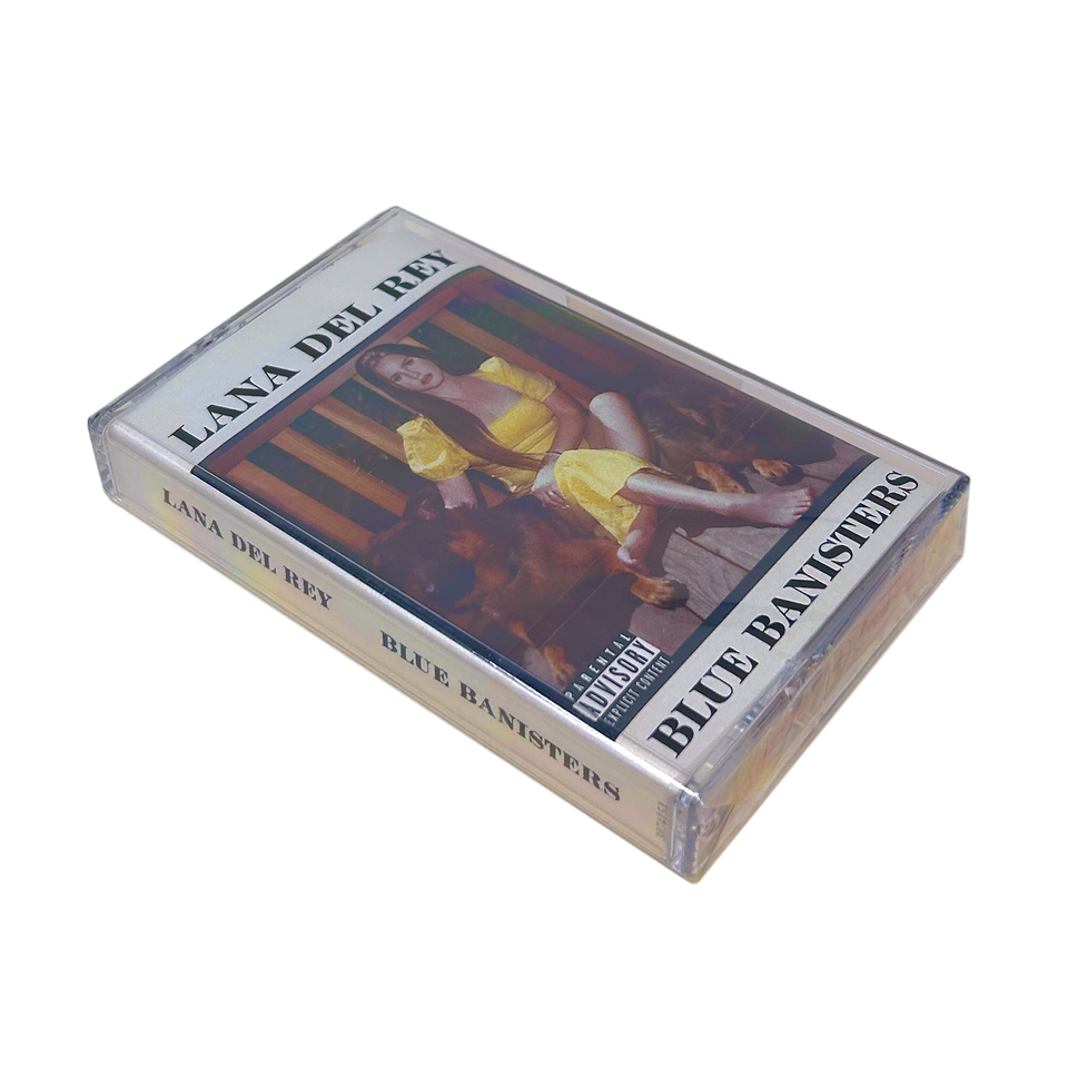 OFFICIAL Lana Del Rey Blue Banisters Translucent Red Cassette Tape ...