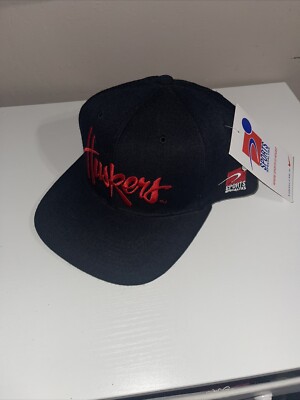 Vtg Rare NCAA Nebraska Cornhuskers Wool Sports Specialties Plain Logo ...