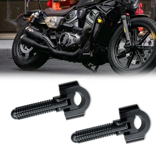 Universal Motorcycle Highway Pegs Foot Pegs Crash Bar Footrest ...