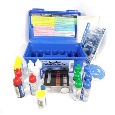 Taylor Technologies Complete Chlorine Pool & Spa Water FAS-DPD Test Kit ...