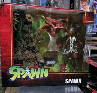Mcfarlane Toys Spawn's Universe Deluxe Spawn on Throne 7-Inch Figure In ...